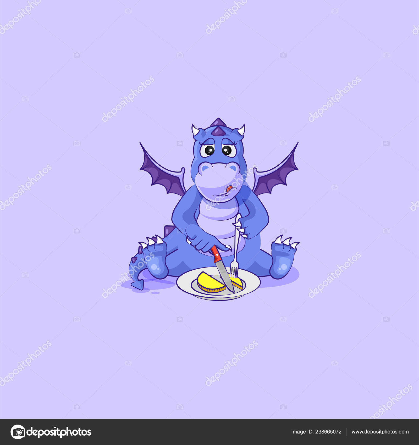 Dragon sticker emoticon business shares coin money Stock Vector Image ...