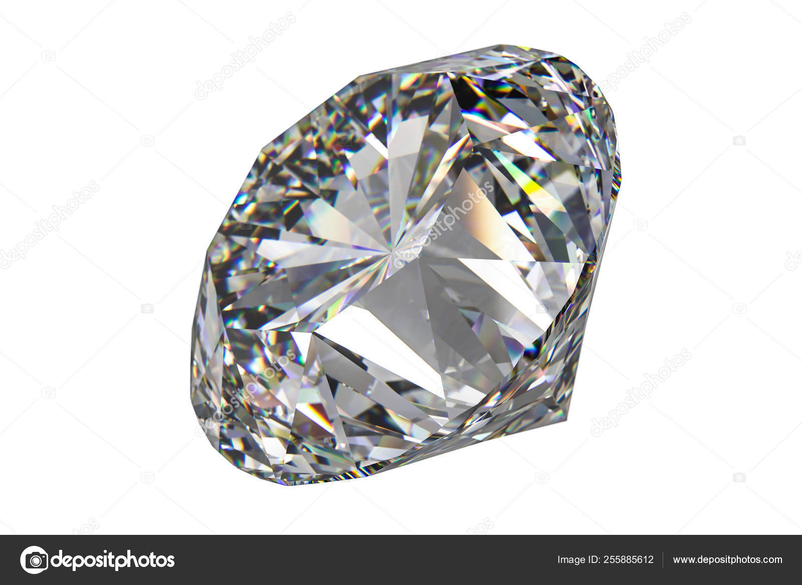Luxury diamond gem, 3d rendering — Stock Photo © vinkfan #255885612