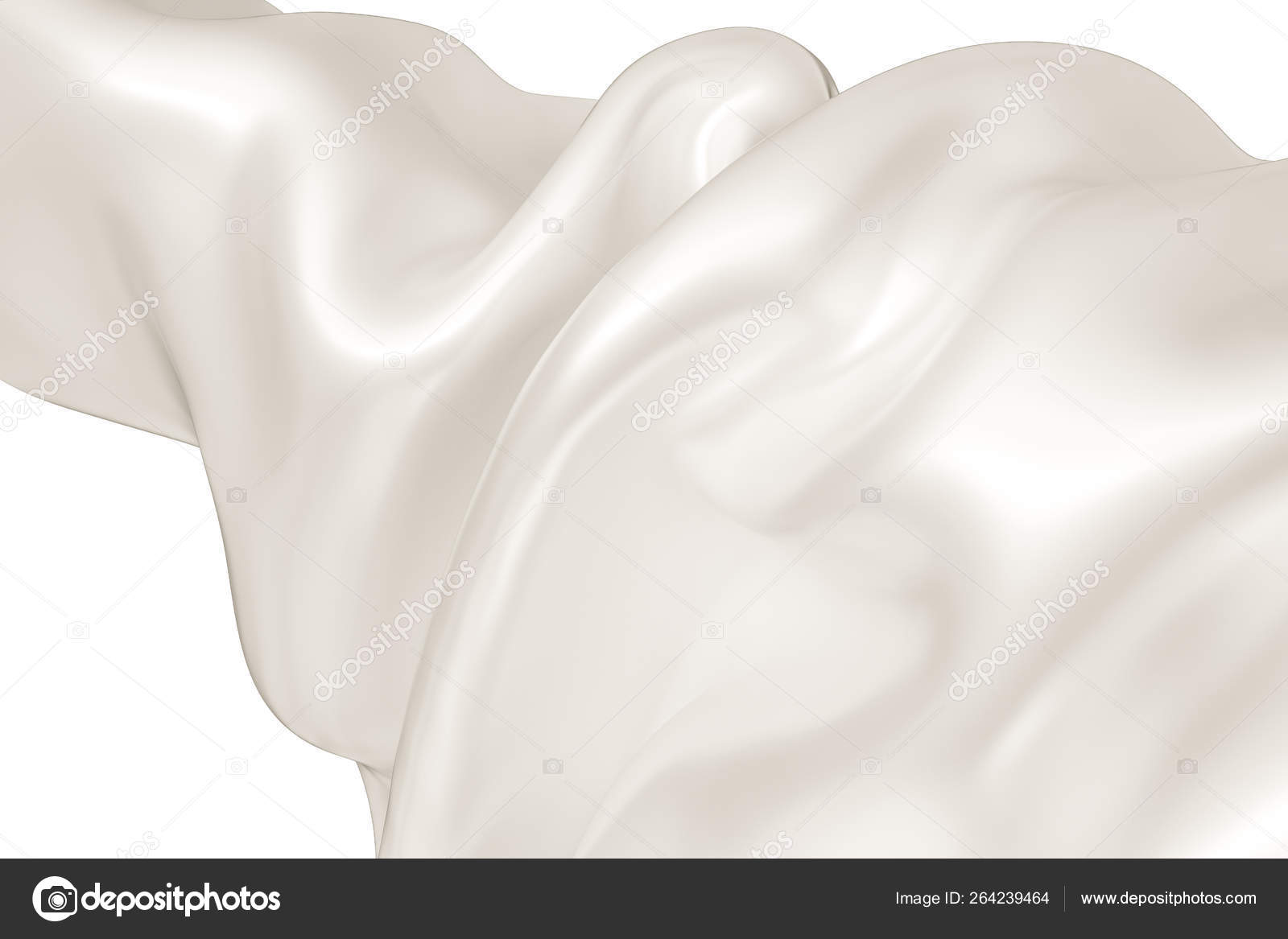 3d rendering, white flowing cloth background. — Stock Photo © vinkfan ...