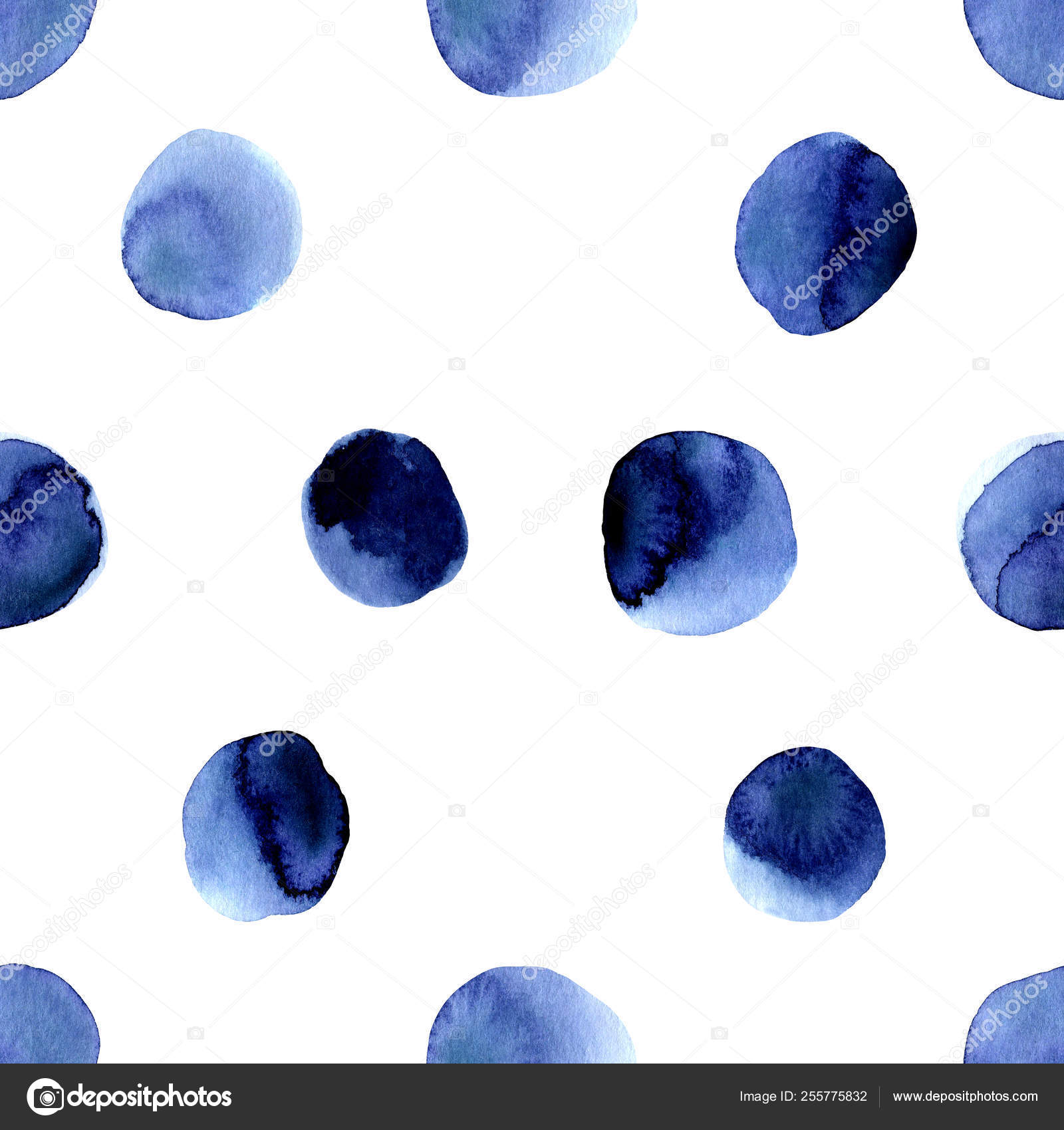 Navy Blue Polka Dot Backgrounds
