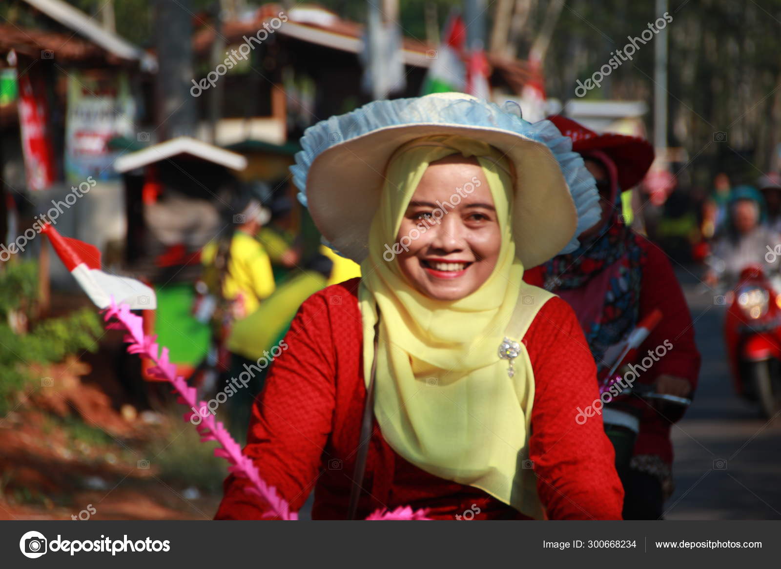 Batang Central Java Indonesia August 2019 Bike Parade Commemorates ...