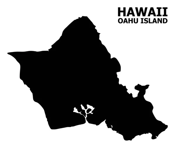 Oahu map Vector Art Stock Images | Depositphotos