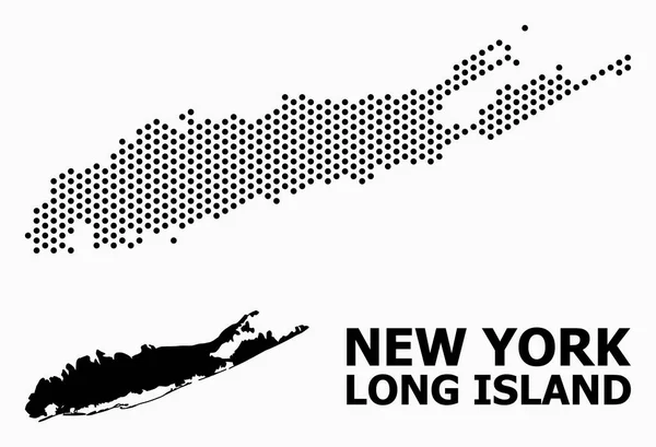 Long island map Vector Art Stock Images | Depositphotos