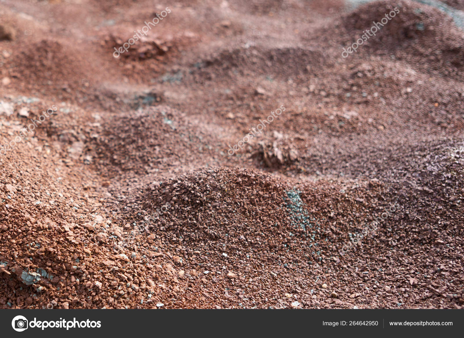 Red earth or soil background. Tropical laterite soil background of red ...