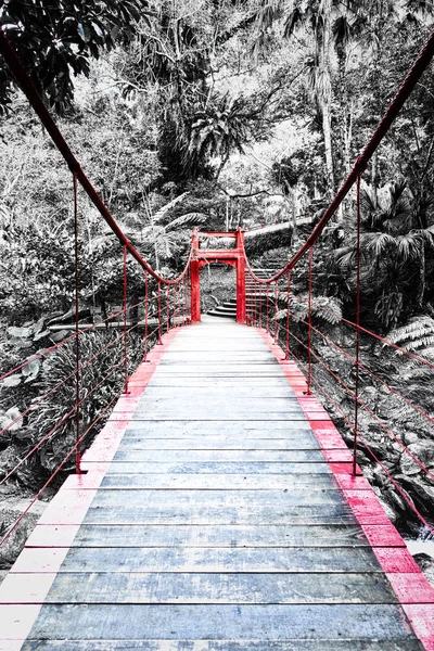 Red stairway bridge Stock Photos, Royalty Free Red stairway bridge ...