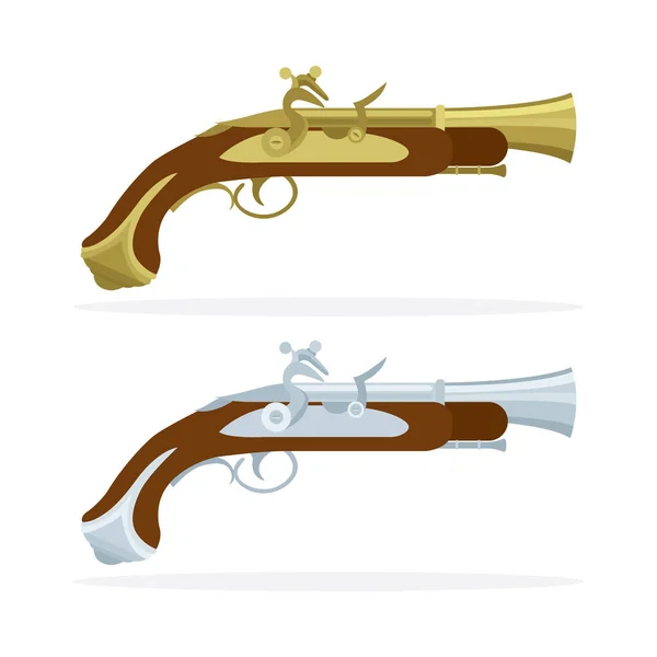 Flintlock pistol Vector Art Stock Images | Depositphotos
