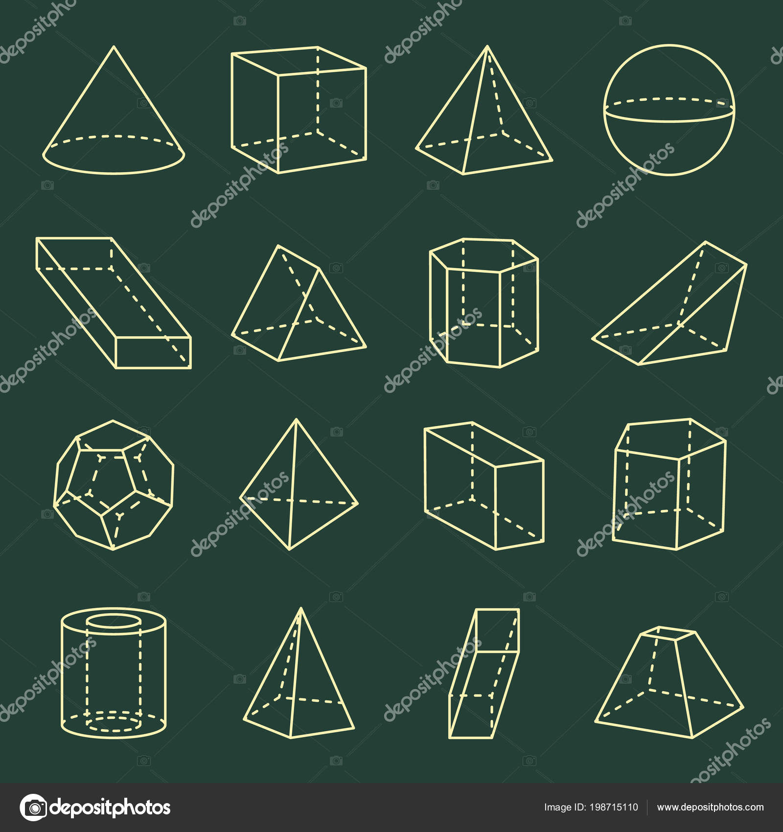 Figuras Geométricas Em 3d - LIBRAIN