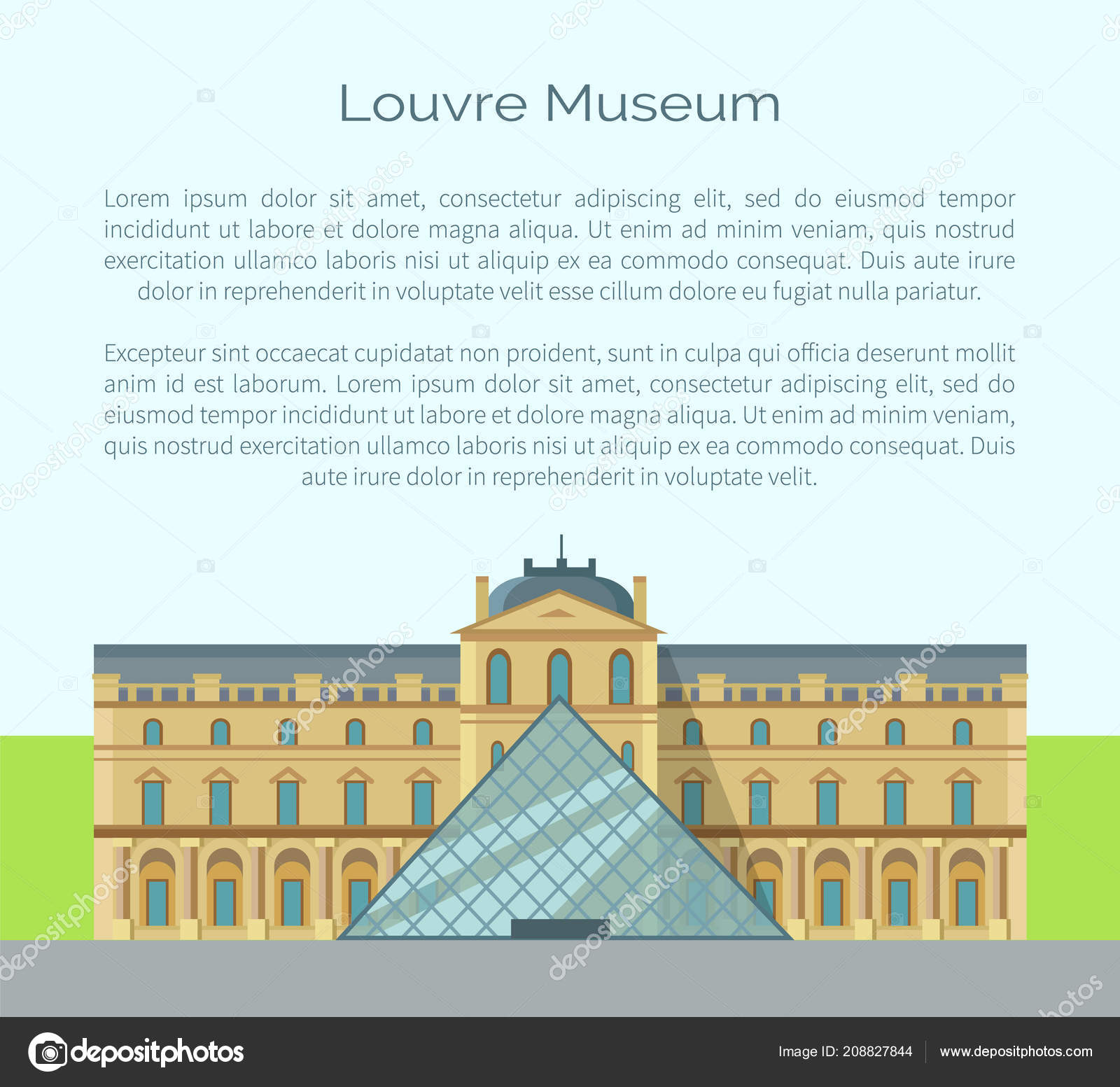 Louvre Cartoon
