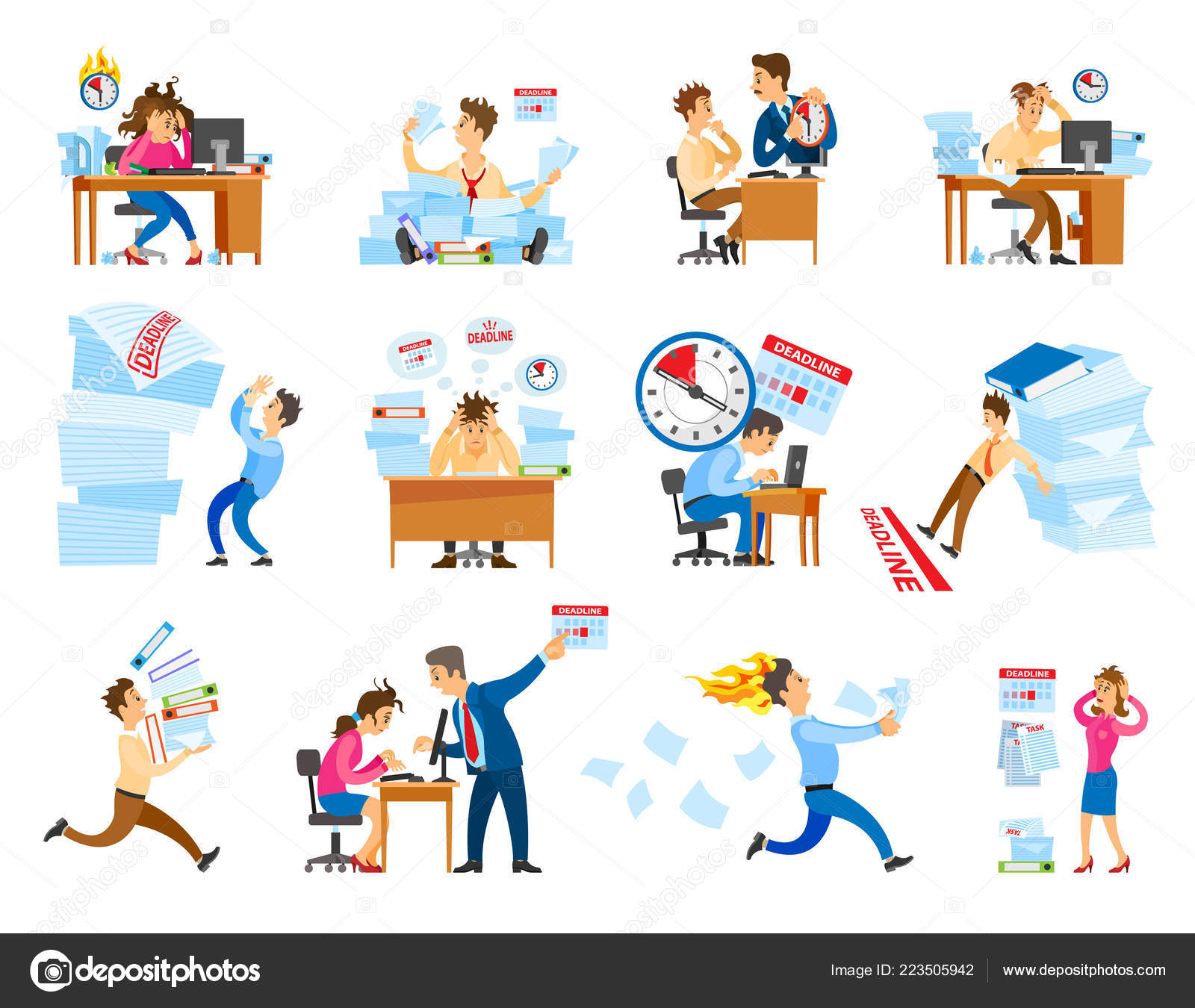 Times Up Clip Art Deadline