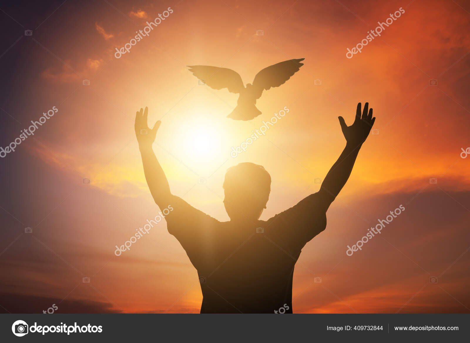 Human Hands Open Palm Worship Eucharist Therapy Bless God Helping ...