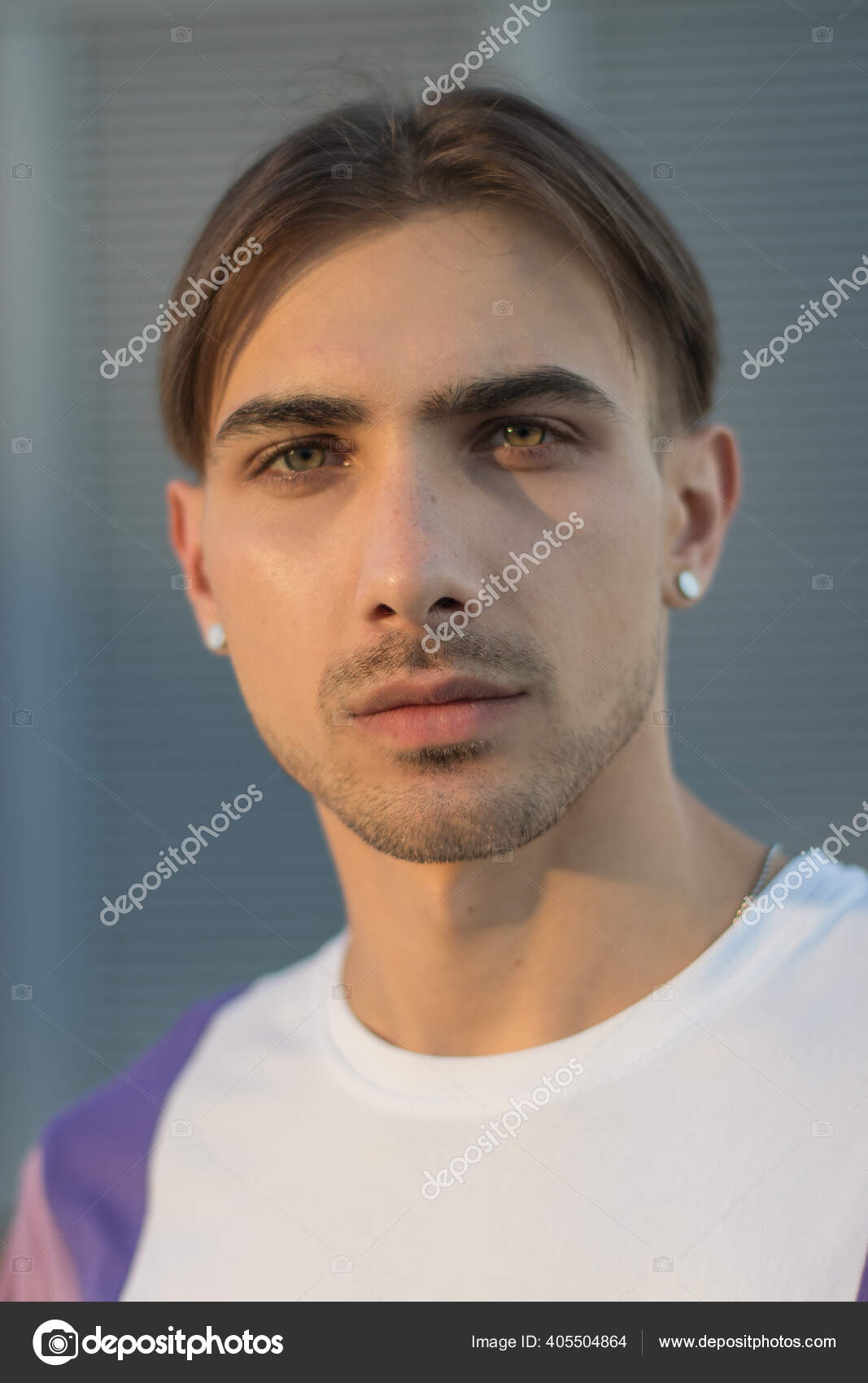 Portrait of a gay man - member of the LGBTQ community — Stock Photo ...