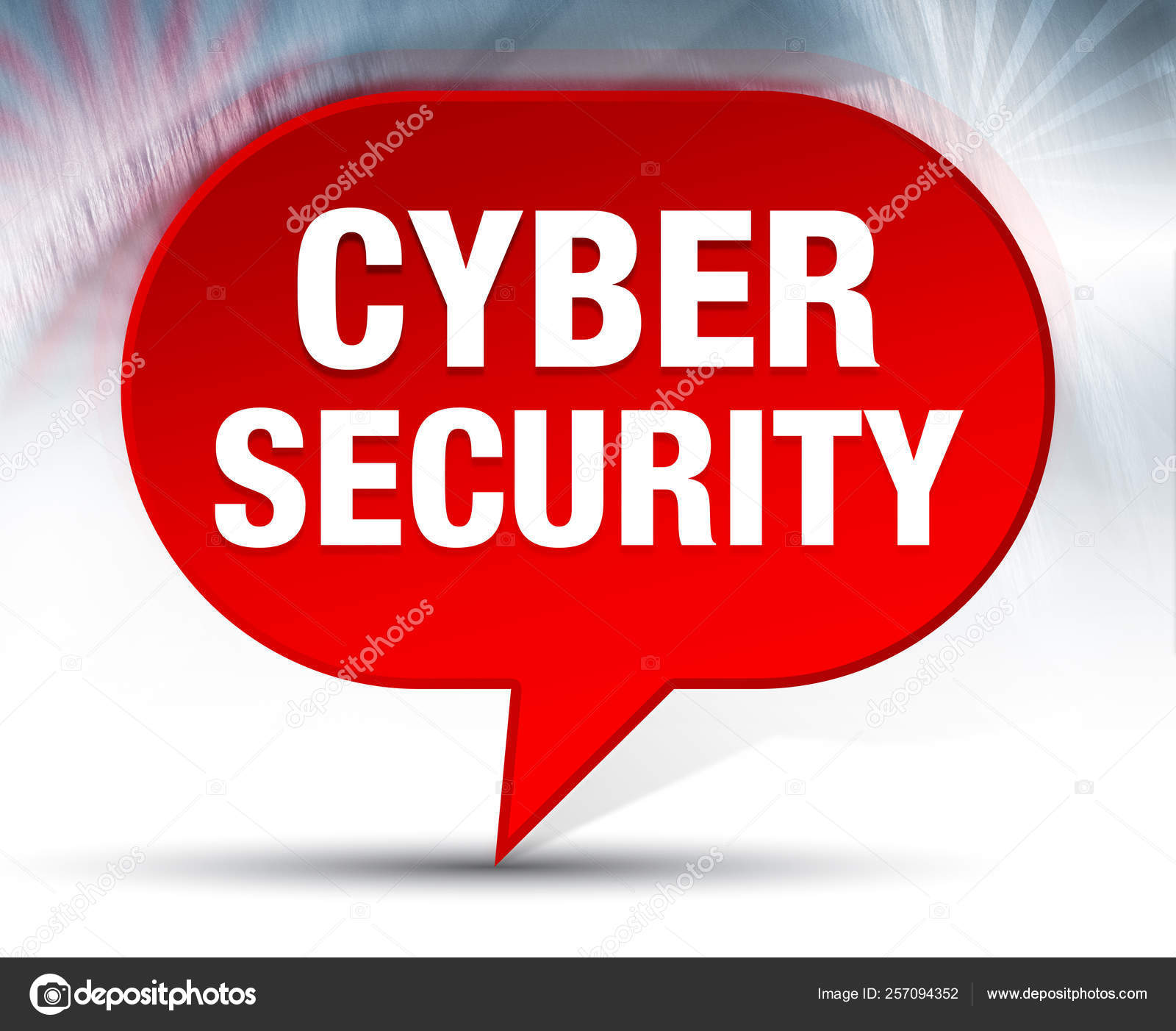Cyber Security Red Bubble Background — Stock Photo © BlueJay18 #257094352