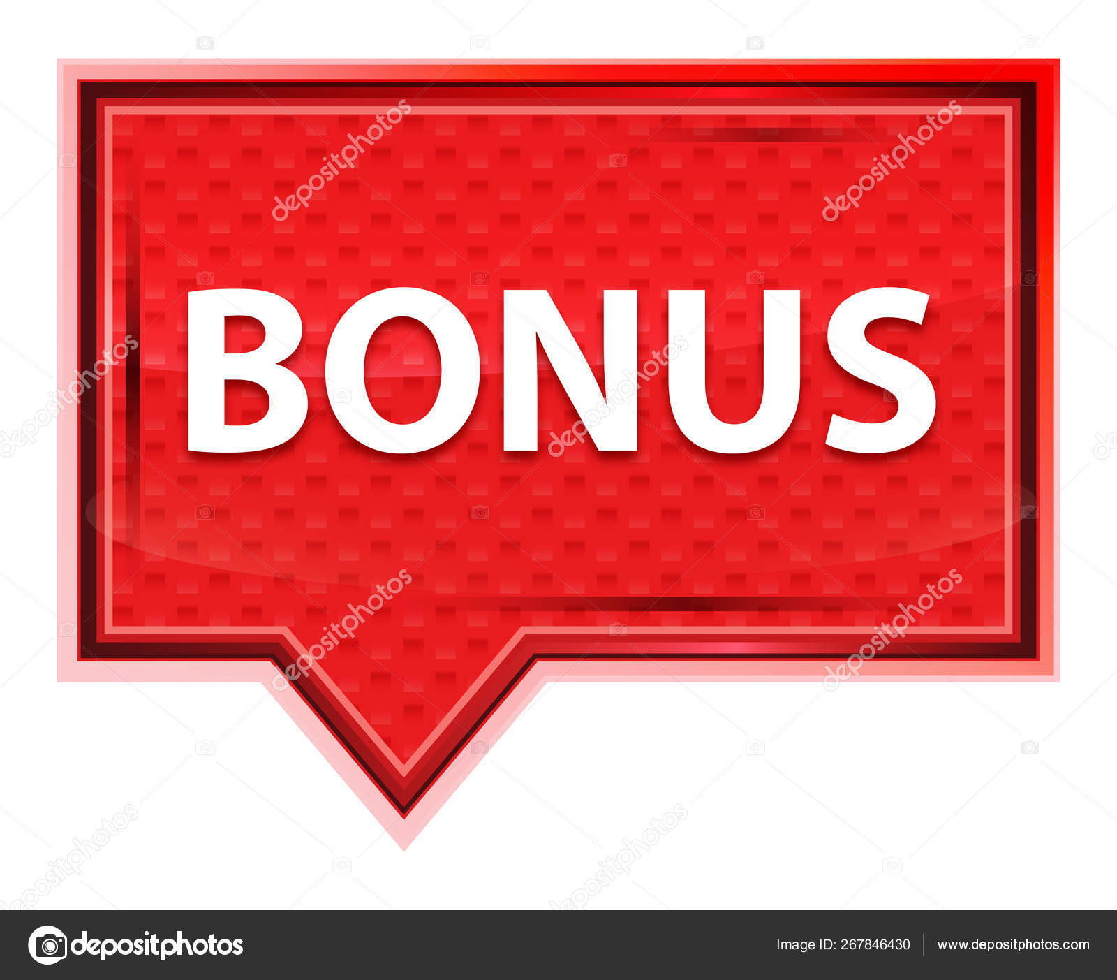 Bonus misty rose pink banner button — Stock Photo © BlueJay18 #267846430