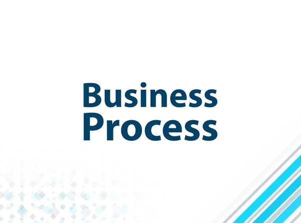 Business Process Modern Flat Design Blue Abstract Background - Stock ...