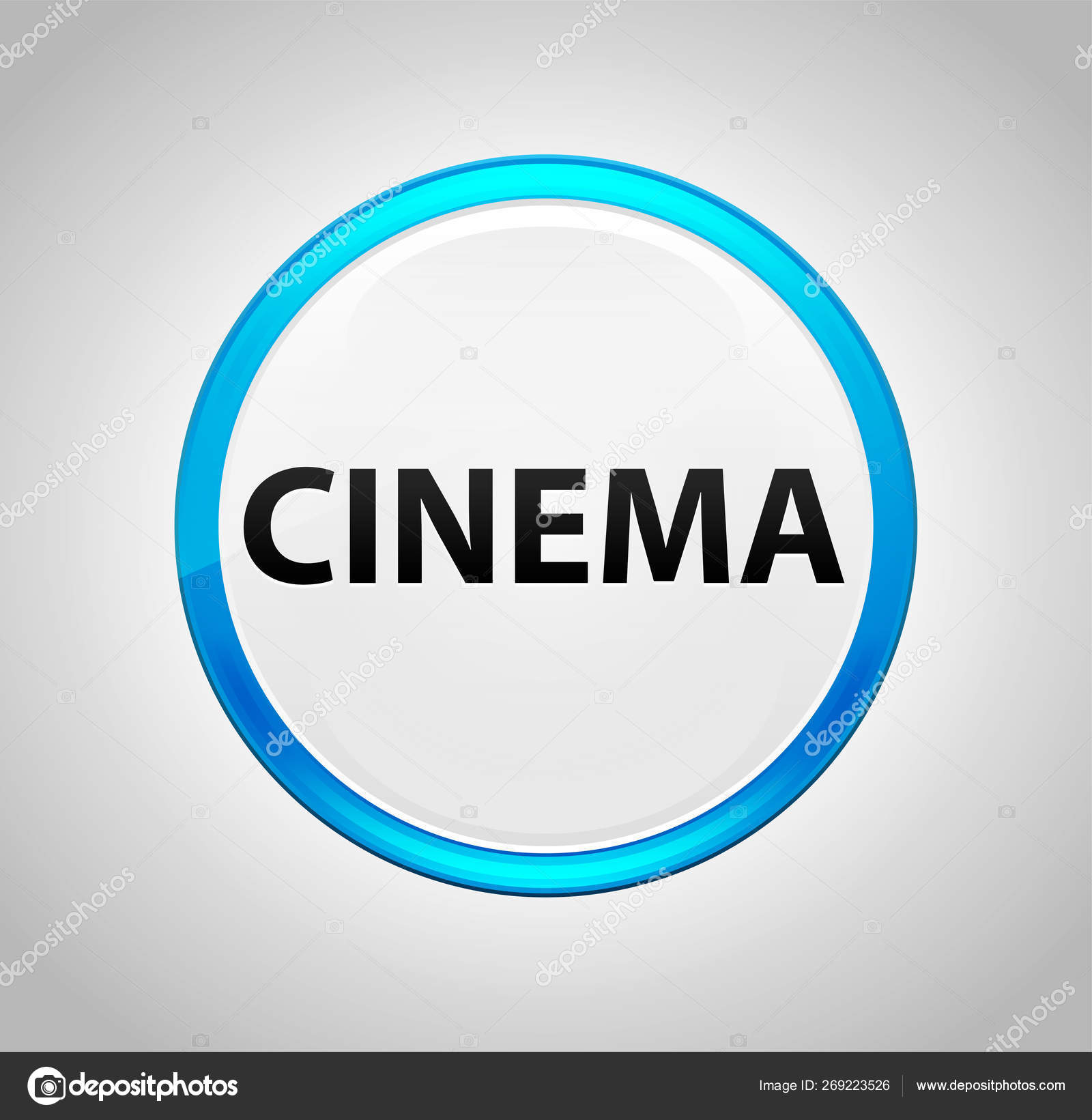 Cinema Round Blue Push Button — Stock Photo © BlueJay18 #269223526 Cinema Round Blue Push Button — Stock Photo © BlueJay18 #269223526