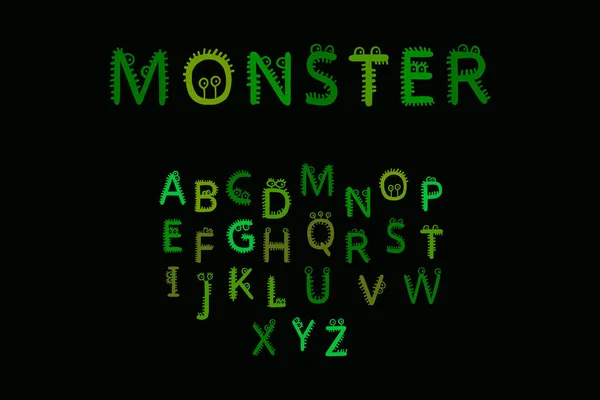 100,000 Monster font Vector Images | Depositphotos