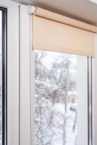 Beige Shutter Window Room ⬇ Stock Photo, Image by © SOLOTU #254077862