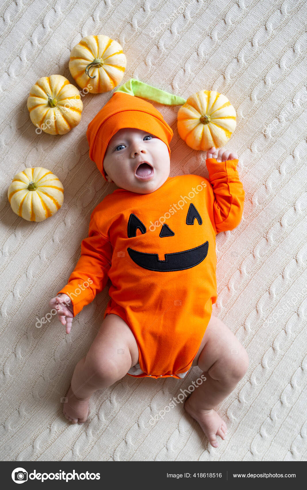Baby Pumpkin Costume