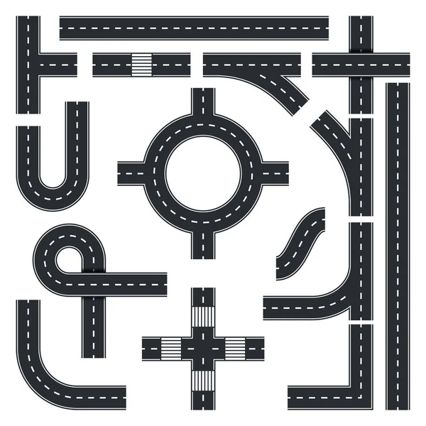 Highway interchange Vector Art Stock Images | Depositphotos