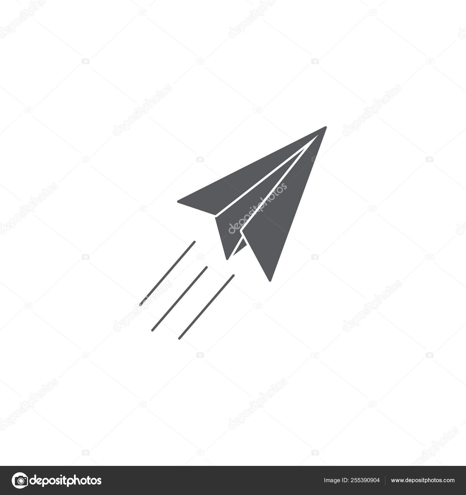 Paper Airplane Mail Icon