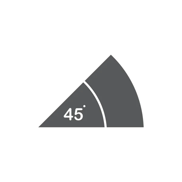 Ícone de ângulo de 45 graus Vector Art Stock Images | Depositphotos
