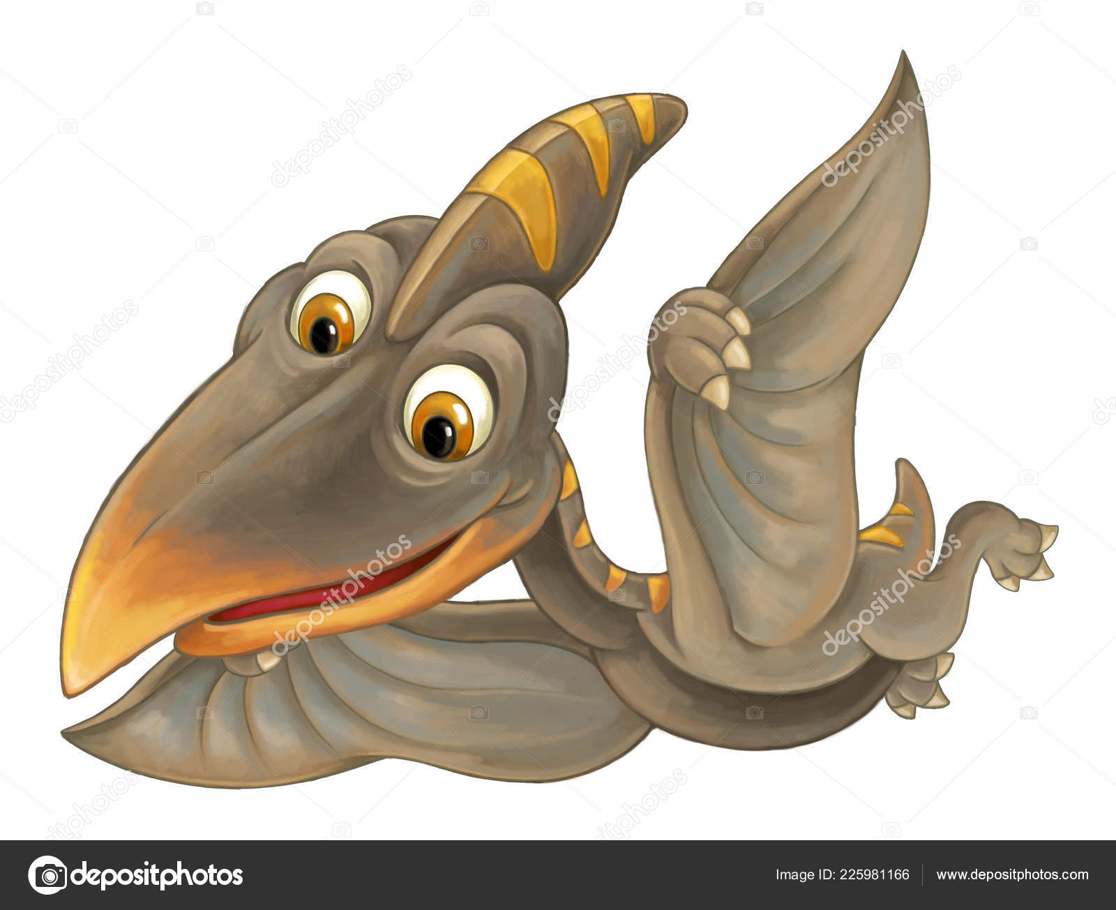 Cartoon Pterodactyl