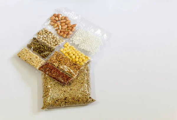 Smaller Packets Corn Mustard Grams Mung Bean Ground Nuts Coriander ...