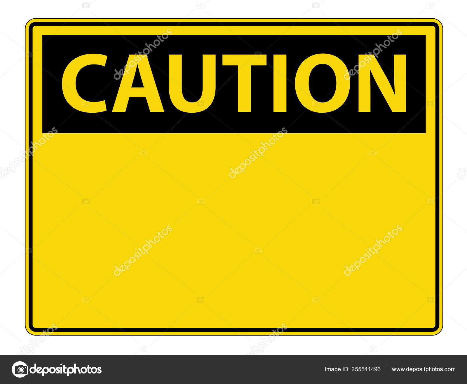 Symbol caution sign label on white background,vector illustration Stock ...