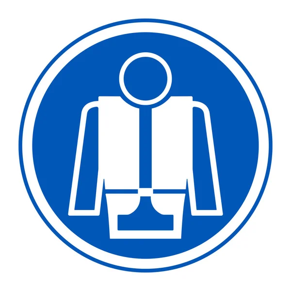 Wear Life Jacket Symbol Sign, Vector Illustration, Isolate On White ...