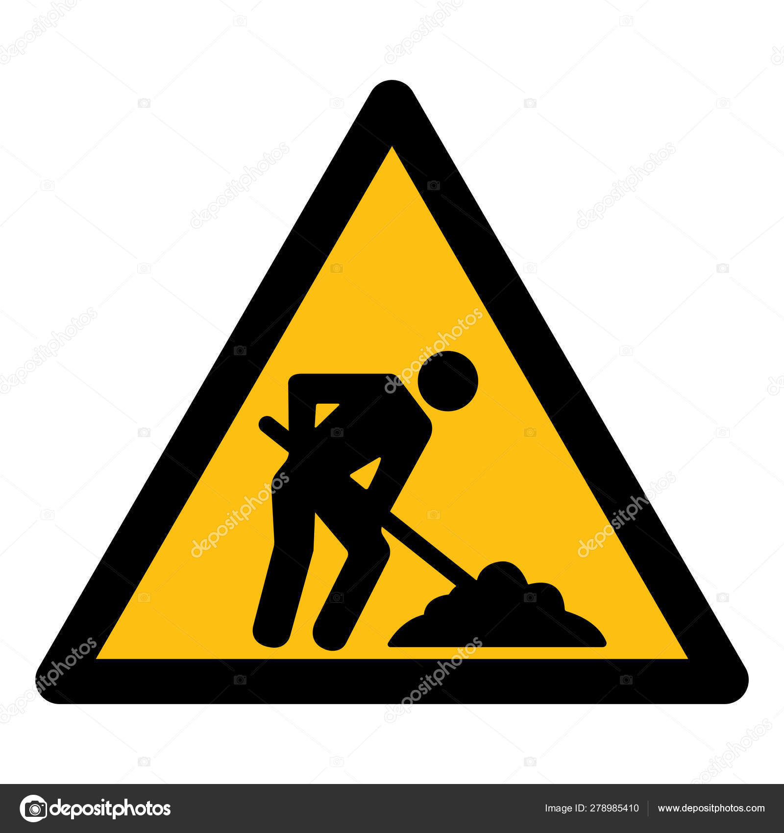 Under Construction Symbol Sign Isolate On White Background,Vector ...