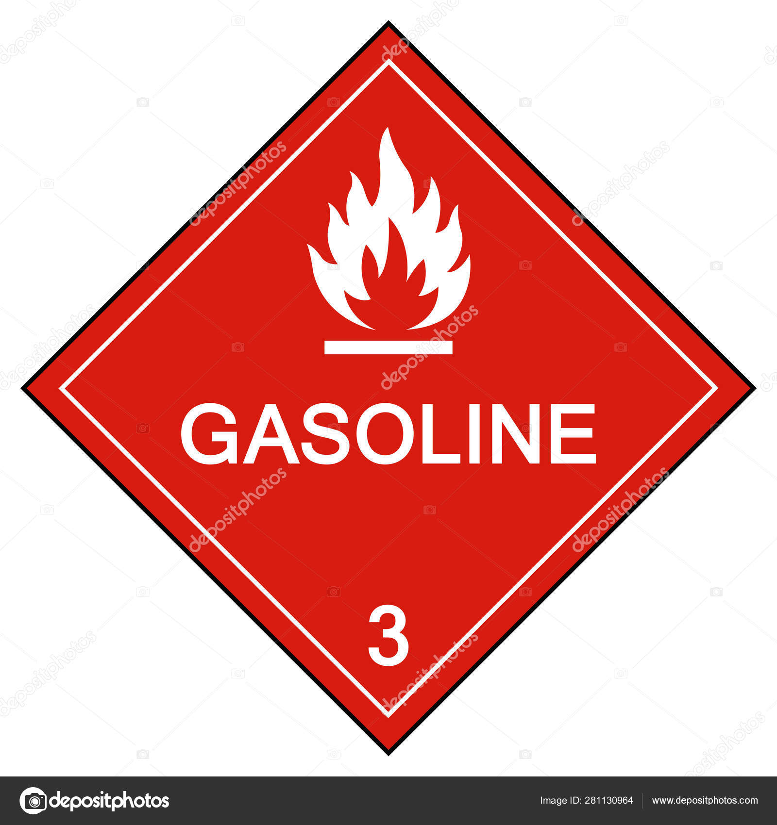 Gasoline Symbol Sign Isolate On White Background,Vector Illustration ...