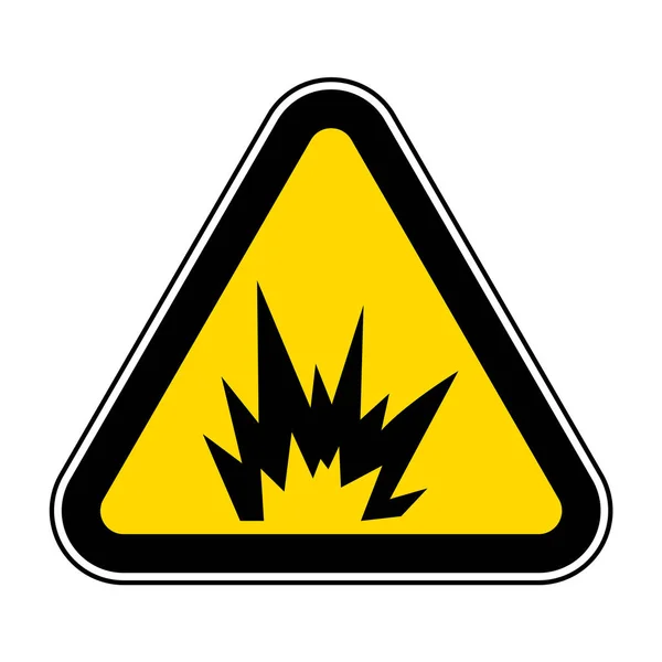 Safety signs warning triangle sign vector pictogram BGV A8 Icon bomb ...