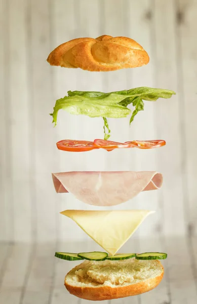 Exploded sandwich Stock Photos, Royalty Free Exploded sandwich Images ...