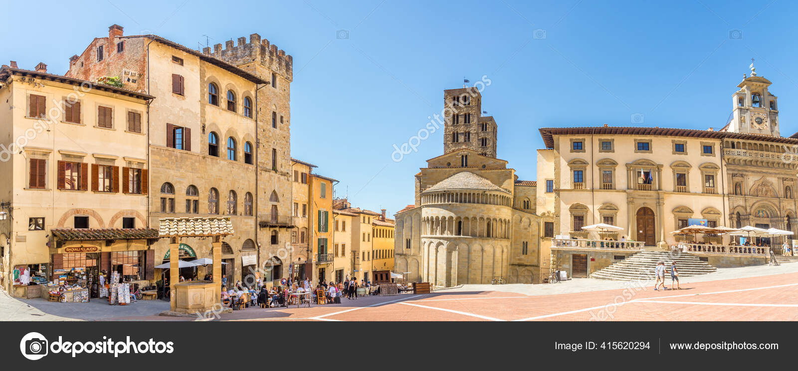 Arezzo Piazza Grande