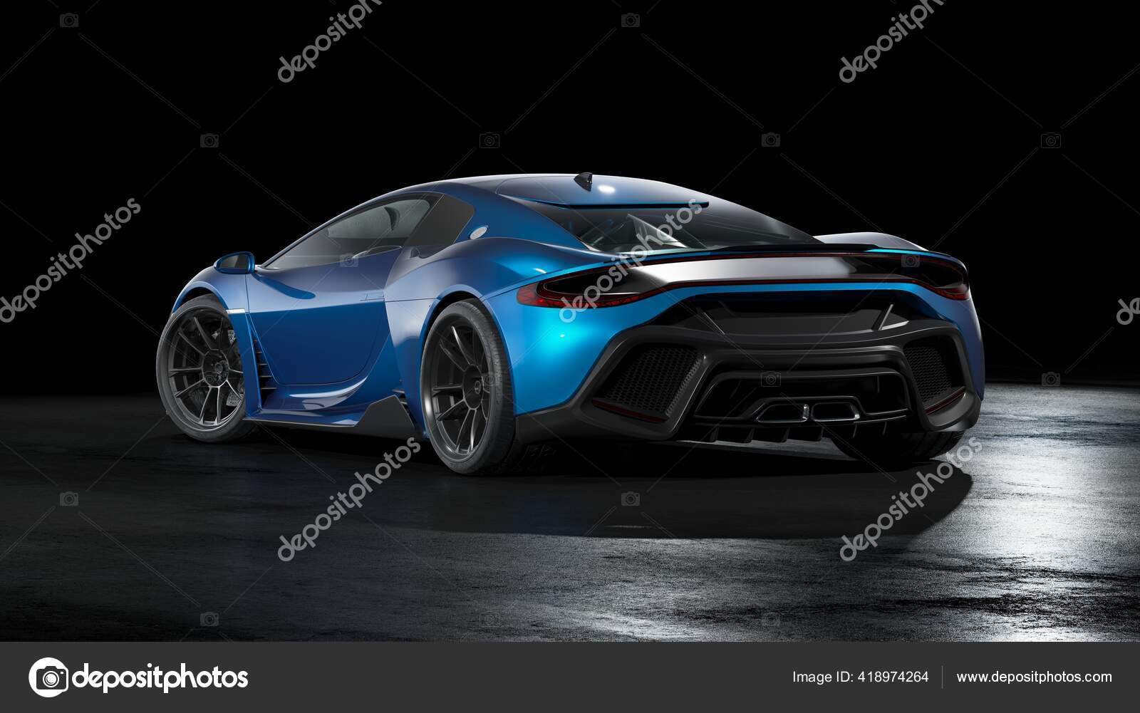 Representación Concept Car Genérico Sin Marca — Foto de stock © Andrus ...