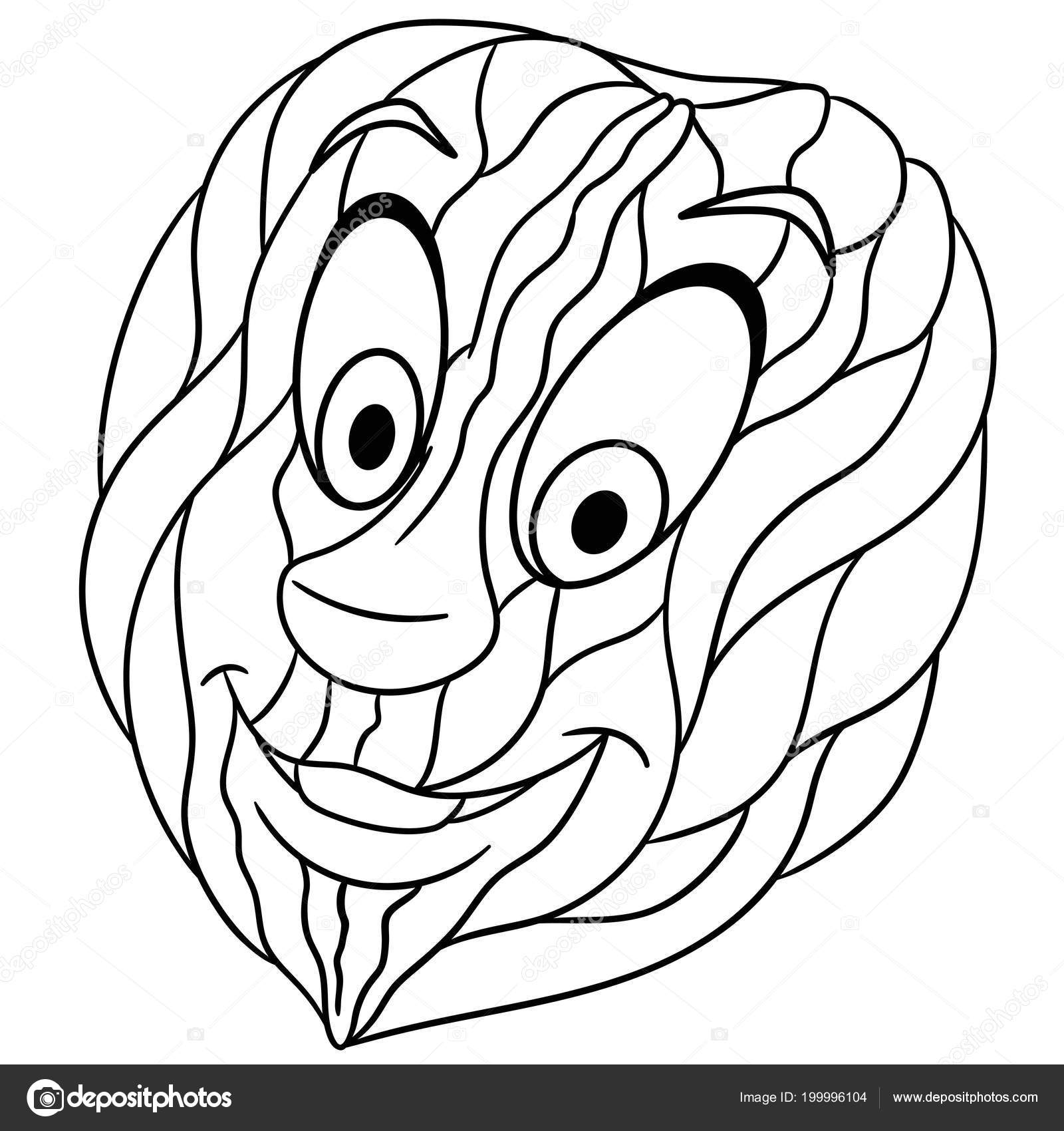 Walnut Coloring Page Coloring Pages
