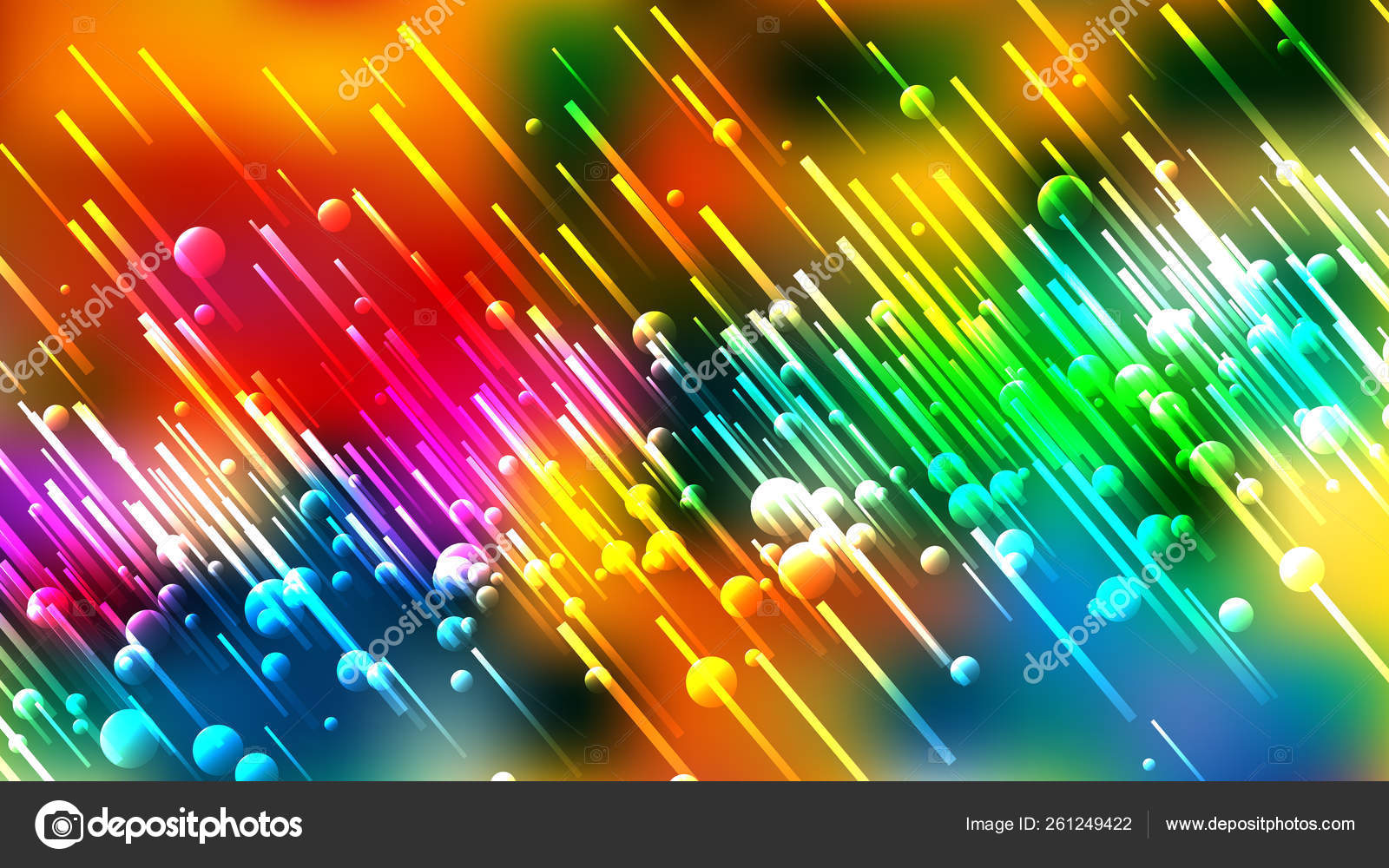 Colorful Diagonal Random Lines Background Vector Art Stock Vector Image ...