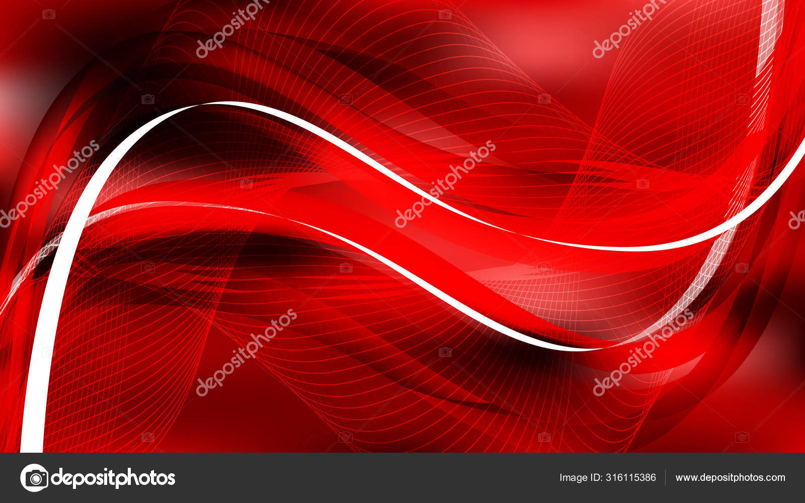 Fondo Abstracto Vector Rojo Vector de stock #316115386 de ...