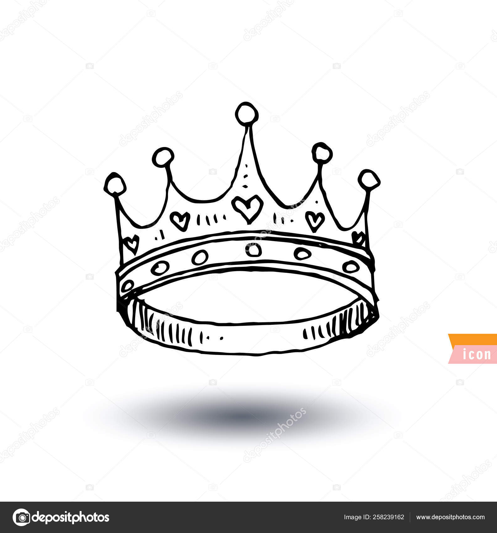 Image vectorielle Couronne, vector.blason par ©Gjose - 258239162