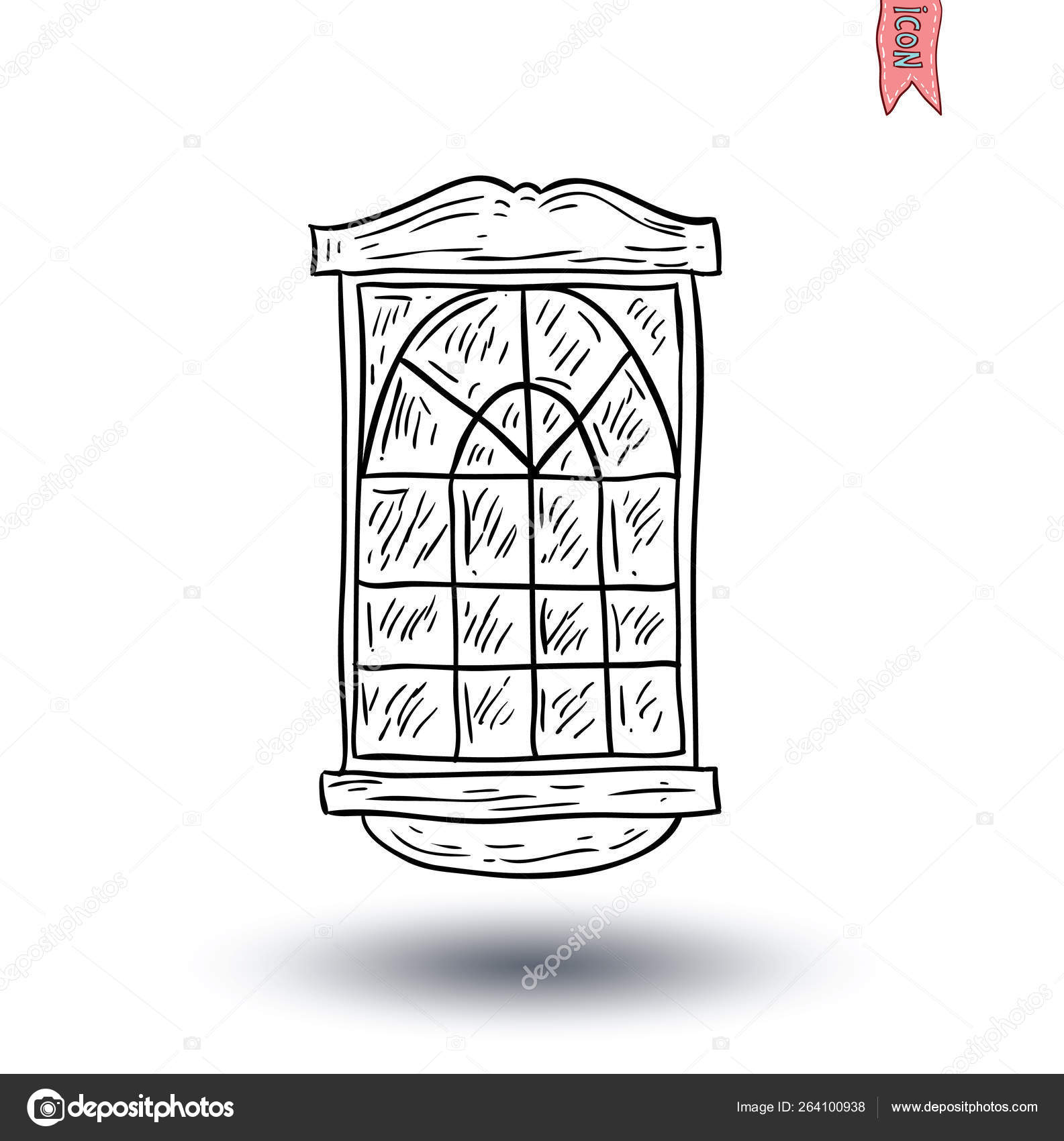 Window set doodle. Vector illustration. Stock Vector Image by ©Gjose ...
