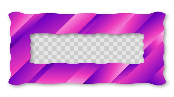 Gold Glitter Frame Bland Shadows Isolated Transparent Background ...