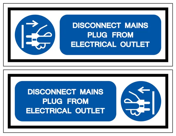 Pull Plug Symbol Sign,Vector Illustration, Isolated On White Background ...