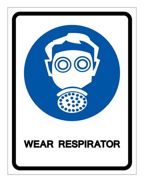 Gas Mask Sign — Stock Photo © amanalang #11816160