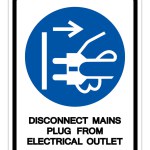 Pull Plug Symbol Sign,Vector Illustration, Isolated On White Background ...