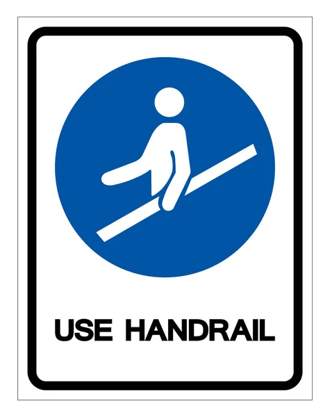 Use handrail sign Stock Vectors, Royalty Free Use handrail sign ...