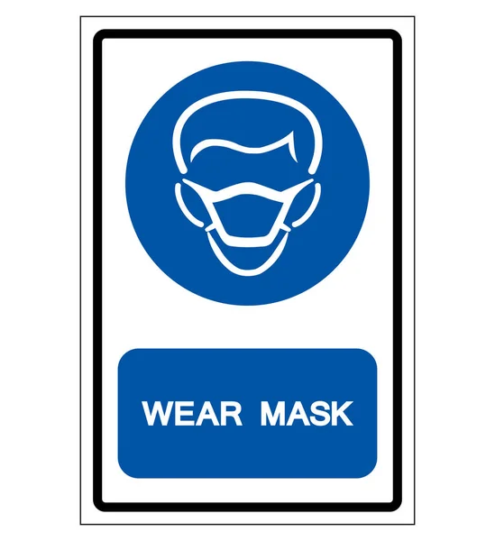 PPE Icon.Wear Mask Symbol Sign Isolate On White Background,Vector ...