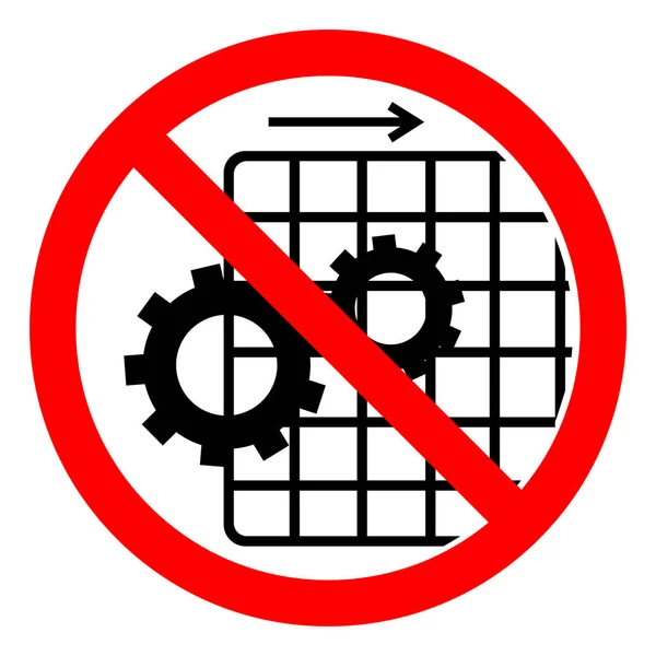 No work zone Vector Art Stock Images | Depositphotos