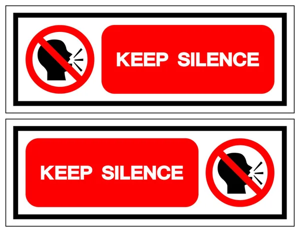 Silence Sign In The Library