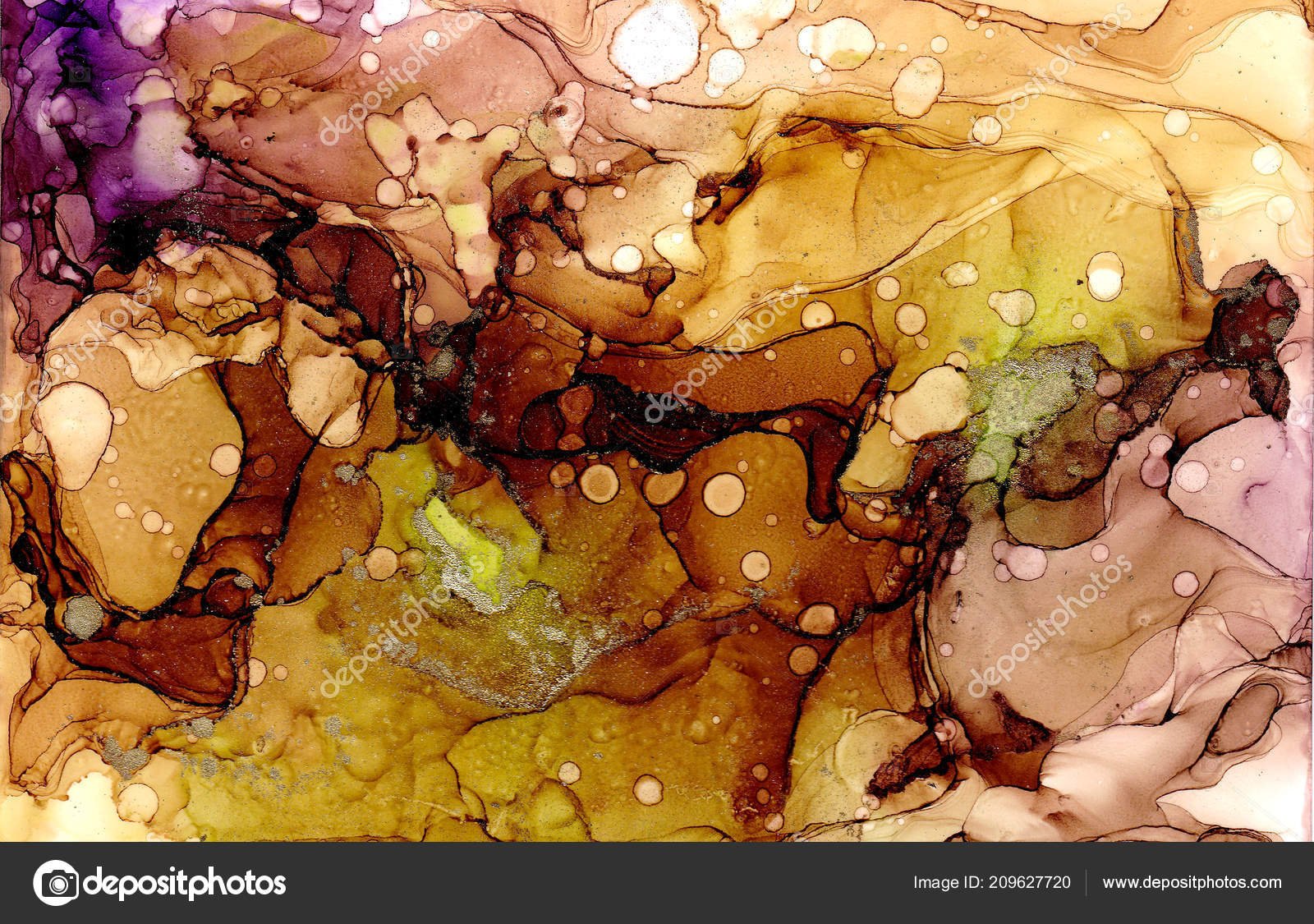 Alcohol ink texture. Fluid ink abstract background. art for design ...