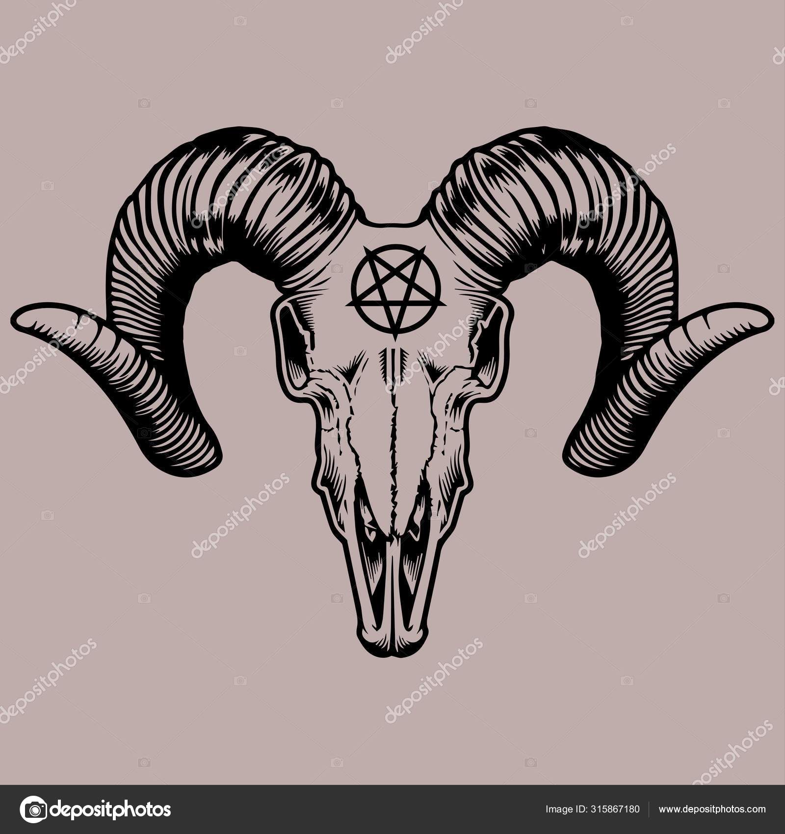 Evil Ram Head